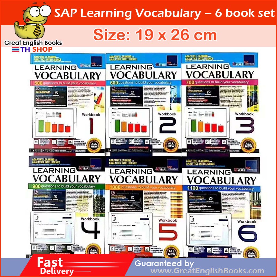 *' English Vocabulary Exercise Book From Singapore SAP Learning (6 ...