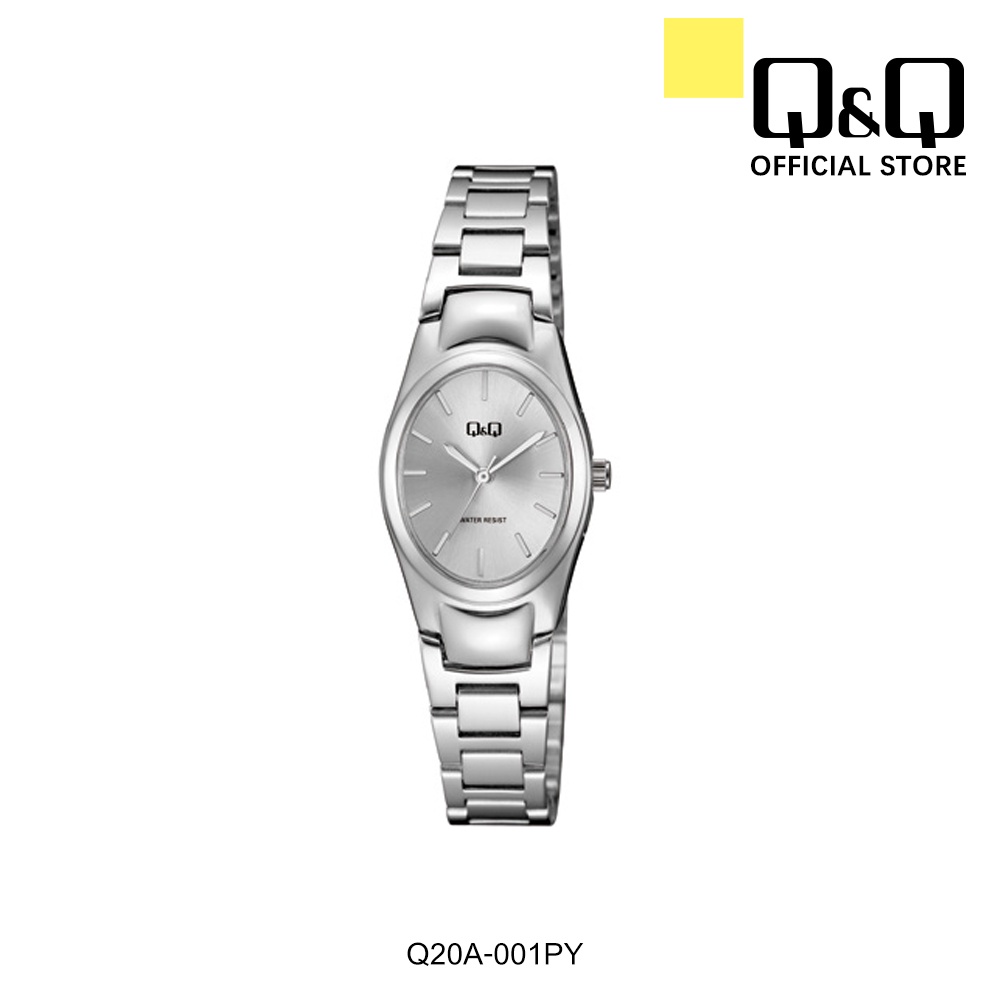 Q&Q Japan by Citizen Ladies' Stainless Steel Analogue Watch Q20A ...