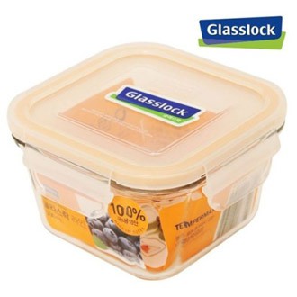 KOREAN GLASSLOCK SEALED CONTAINER BOX SQUARE SIZE ( 한국 글라스락 밀폐용기 ...