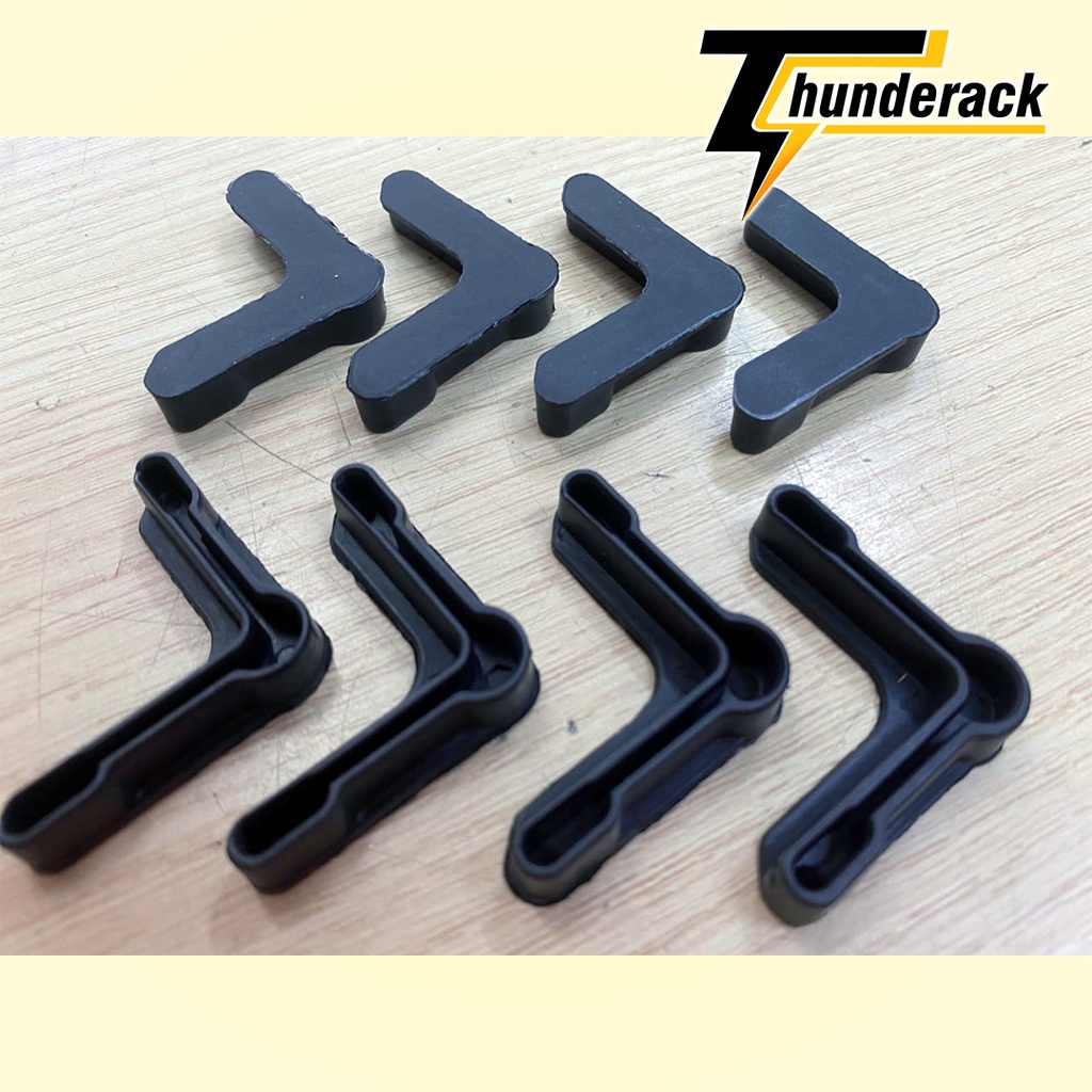 2IN1 PVC Rubber Base For Boltless Rack Based To Prevent | Shopee Malaysia