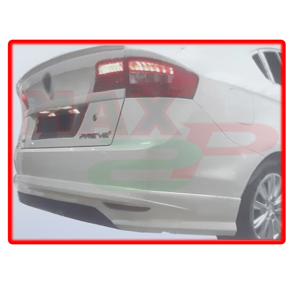 Proton Preve (2013) Rear Back Skirt Skirting Bumper Lower Lip Spoiler ...