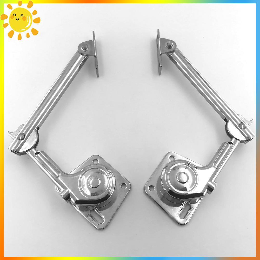 2pcs Hydraulic Randomly Stop Hinges Kitchen Cabinet Door Adjustable ...