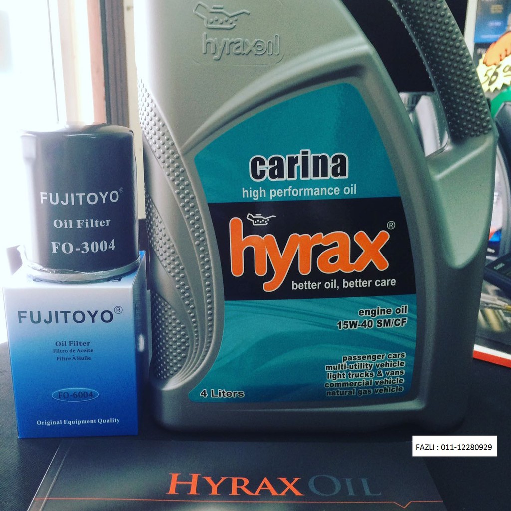 ORIGINAL ENGINE OIL HIGH PERFORMANCE 15W-40 HYRAX OIL ( for petrol ...