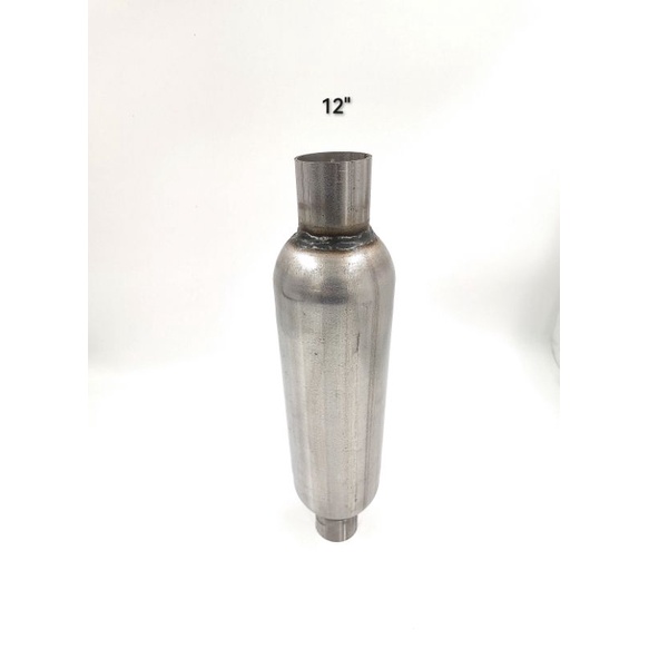 Universal Car Exhaust Muffler Center Bullet 9”/12” Perry Twist Twister ...