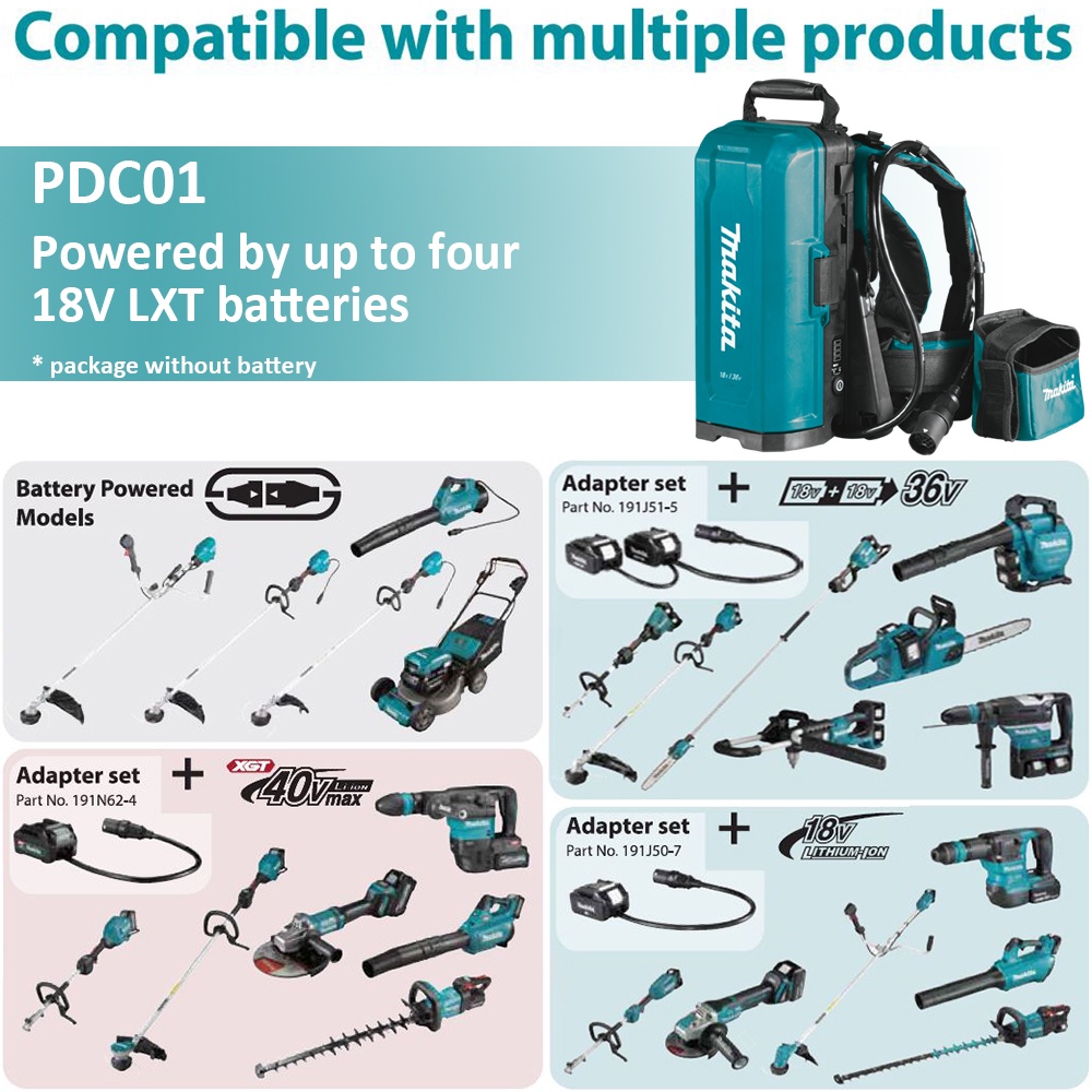 Makita PDC01 - Portable Power Pack Adapter | Shopee Malaysia