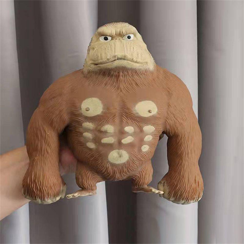 Elastic Monkey Stress Relief Toy Big Giant Kids Gift Animals Toys ...