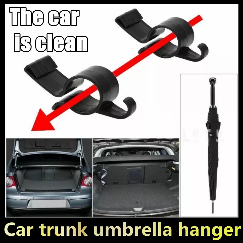 Car Trunk umbrella rack rear cover clip hook towel rack BMW Honda ...