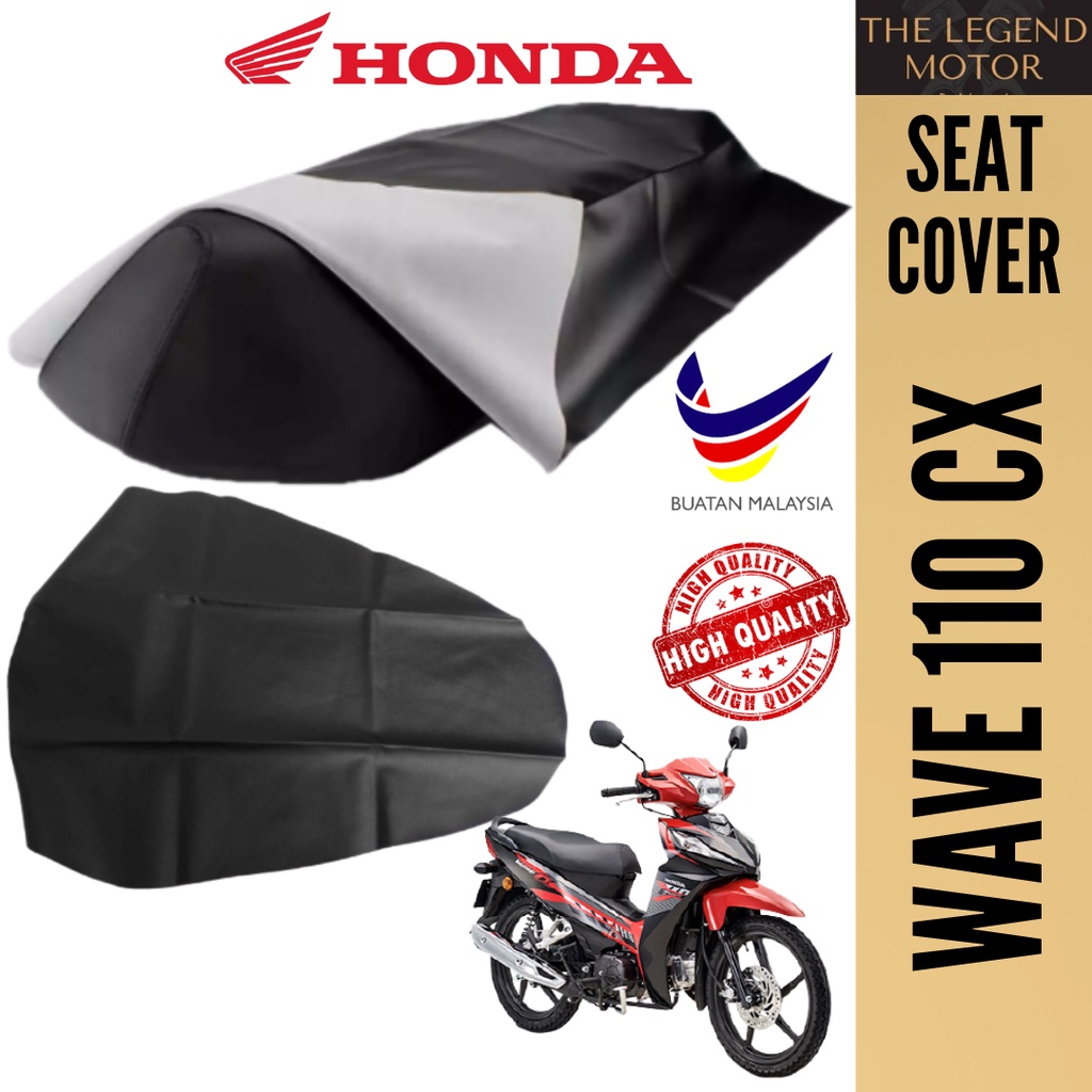 WAVE 110 CX ALPHA WAVE110 CX WAVE110CX HONDA SEAT COVER THICK TEBAL SARUNG CUSHION KAIN KUSYEN ...