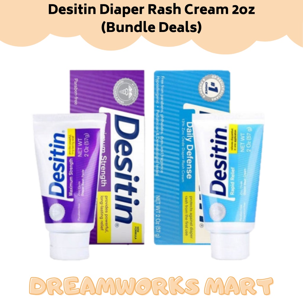 Desitin Diaper Rash Cream 2oz [Bundle Deal] | Shopee Malaysia