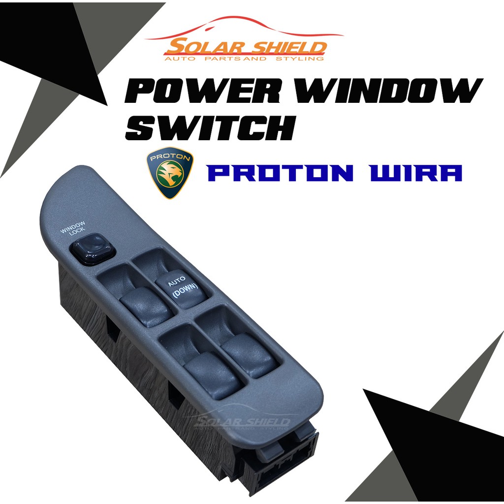 Proton Wira Front Power Window Switch Main Control | Shopee Malaysia