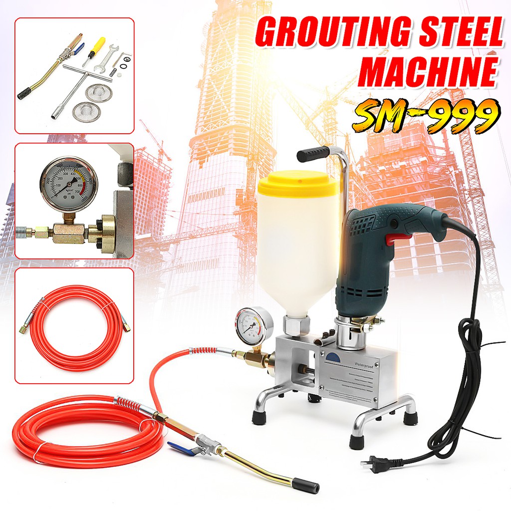 High Pressure Waterproof Grouting Machine Injection Pump Epoxy ...