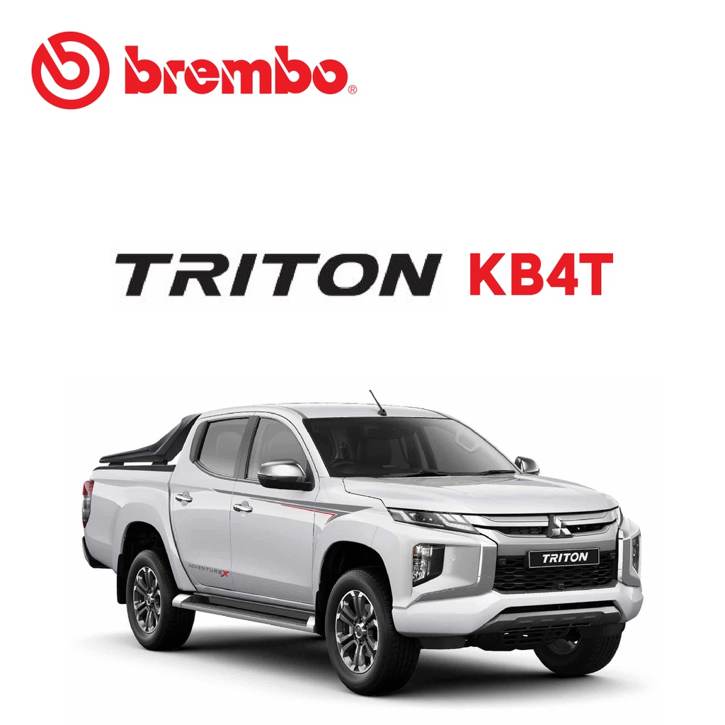 BREMBO Front Pads (1 set) - Compatible with Mitsubishi Pajero Sport ...