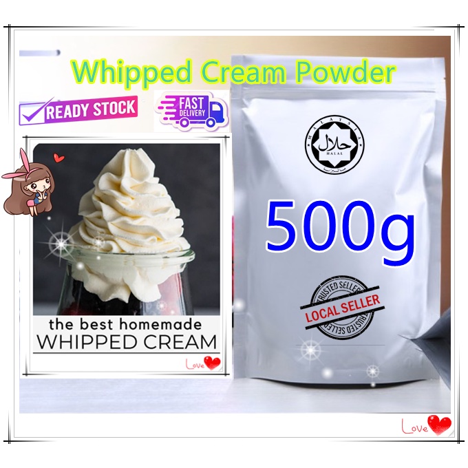 Whipping Cream Powder Mix 500g (for Baking & Cooking) | Shopee Malaysia