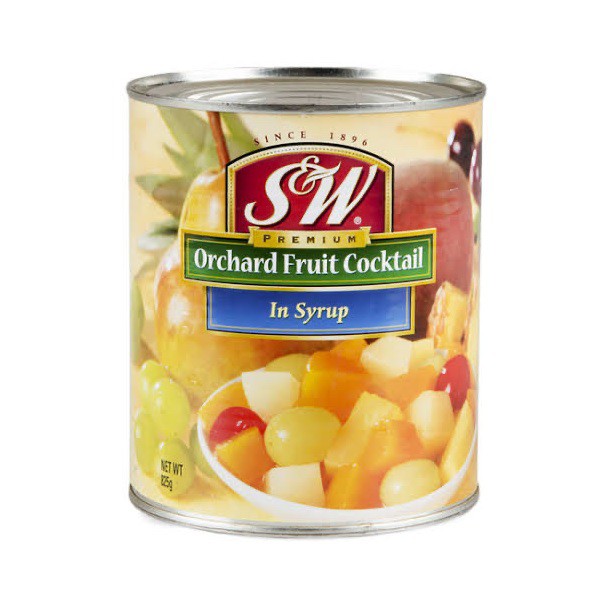Sw S&W Orchard Fruit Cocktail in Syrup / Canned Fruit in Syrup 825 Gr ...