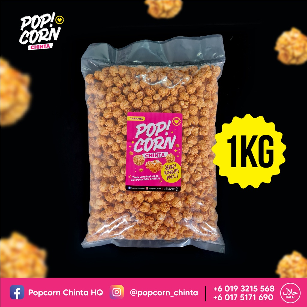 (1kg) CARAMEL POPCORN CHINTA | Shopee Malaysia