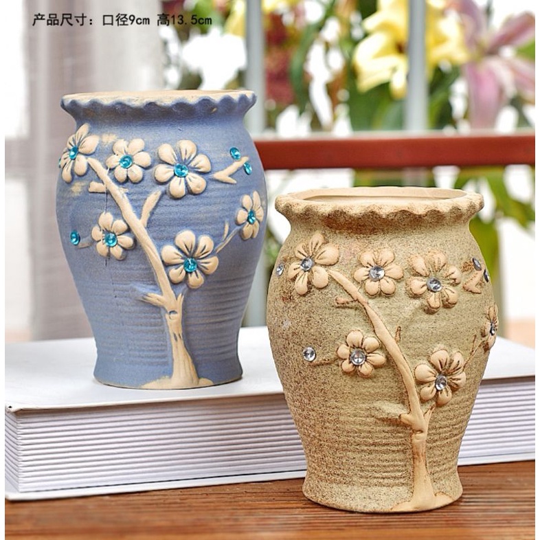 S013 2pcs/set Succulent Pot Cactus Pot Ceramic Pot 陶瓷花盆 多肉花盆 仙人掌盆 花盆 ...