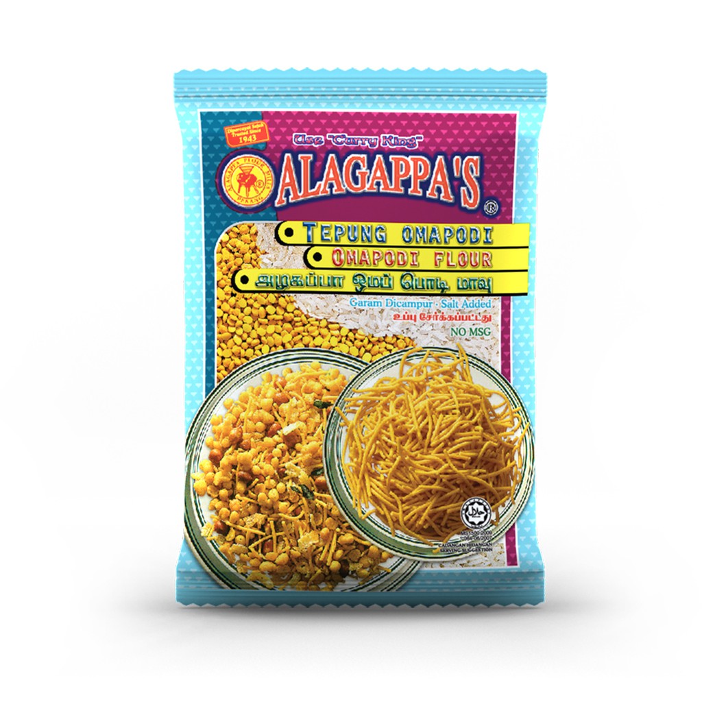 Alagappa's Tepung Omapodi / Omapodi Flour (450gm) | Shopee Malaysia