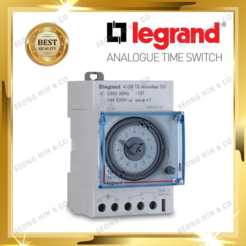 LEGRAND MicroRex 24H 16A TIME SWITCH / Timer | Shopee Malaysia