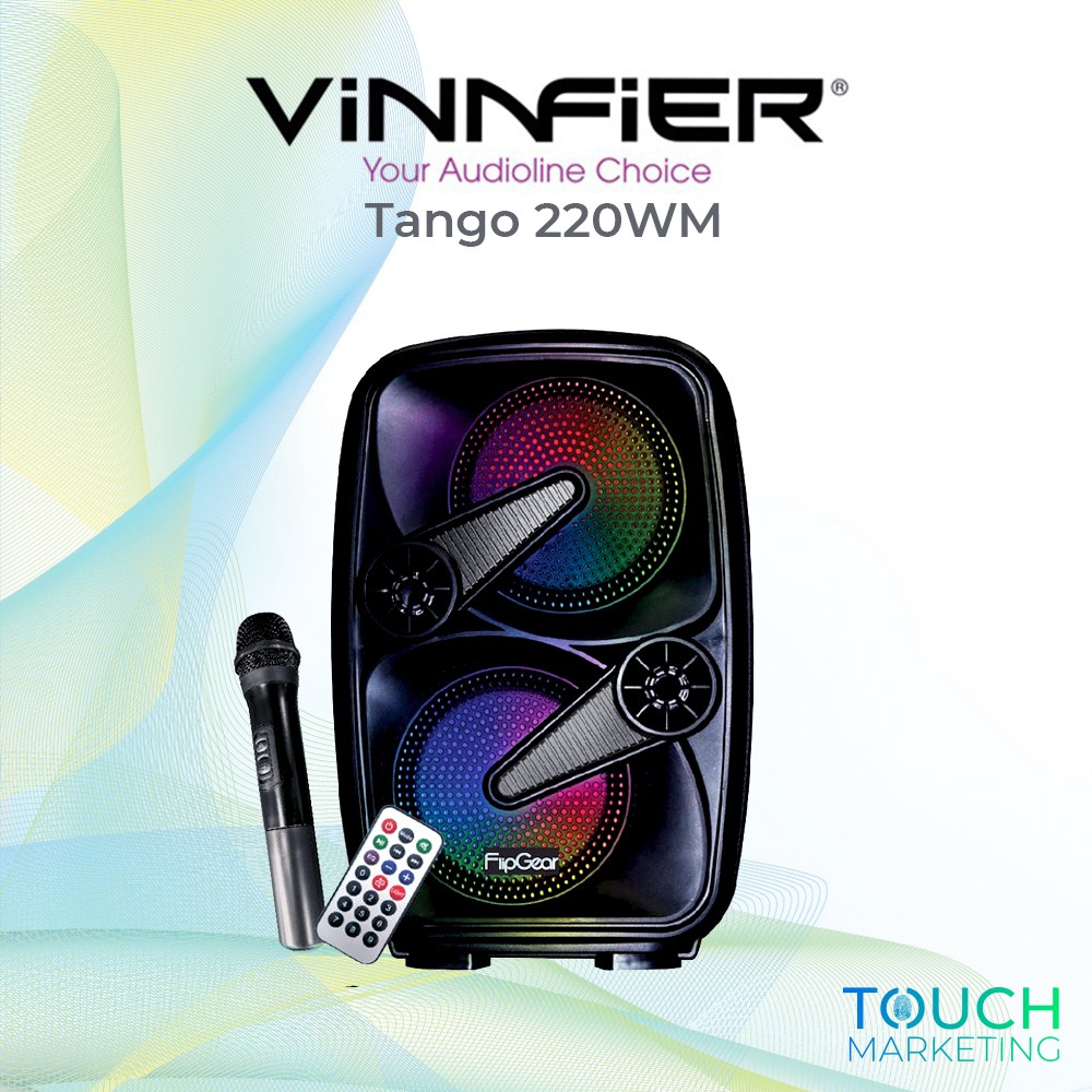 VINNFIER TANGO 220 WM TWS WIRELESS PORTABLE BLUETOOTH SPEAKER | Shopee Malaysia