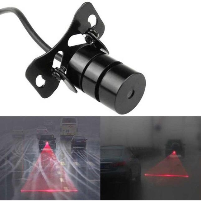 Car Laser Tail 12V LED Car Fog Light Brake Parking Lamp Rear Warning ...