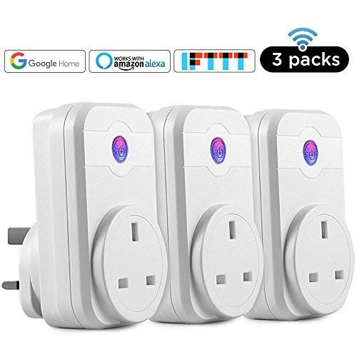 COOSA Wireless WiFi Smart Socket, App Remote Control Repeater Plug, Control Your Devices from ...