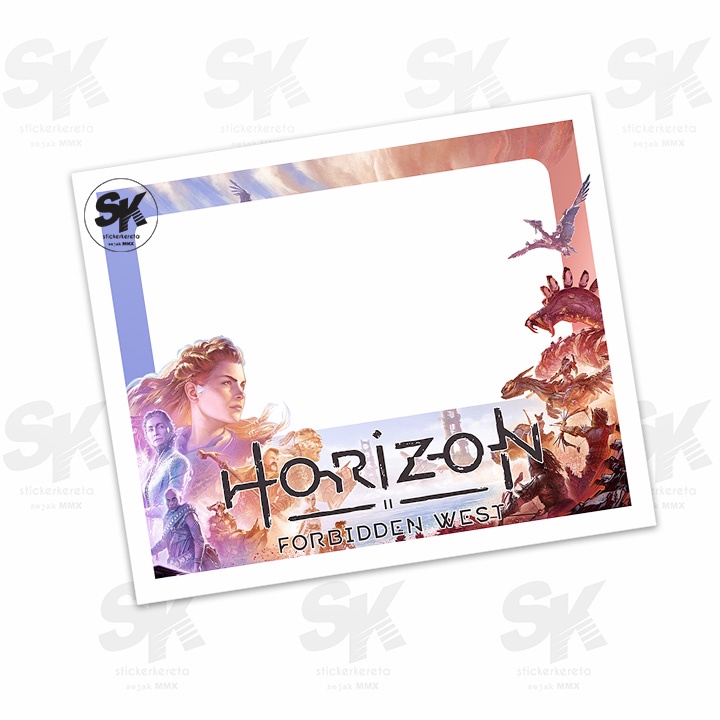 Horizon ii Forbidden West Roadtax Car Sticker | Stiker Pelapik Roadtax ...