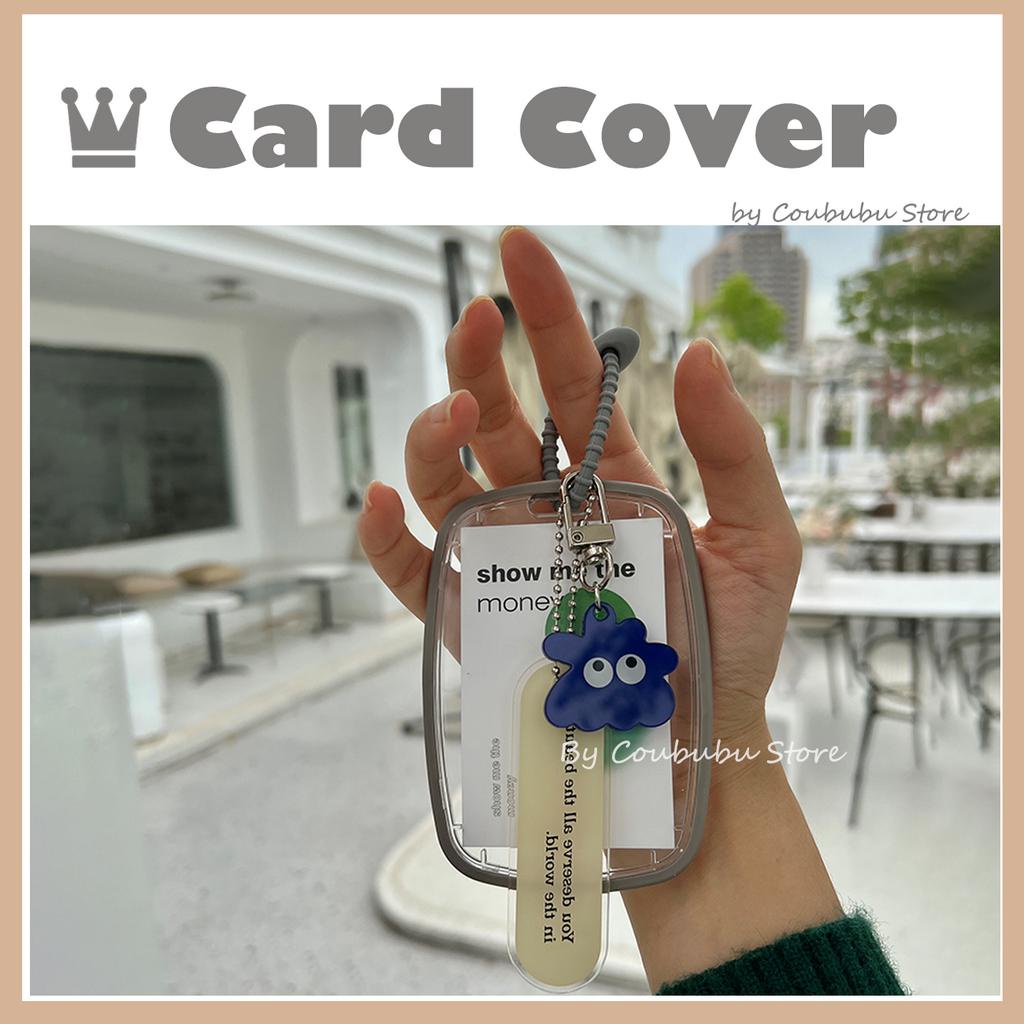 Coububu Japanese Ins Cute Cartoon id card card cover Access Card ID ...