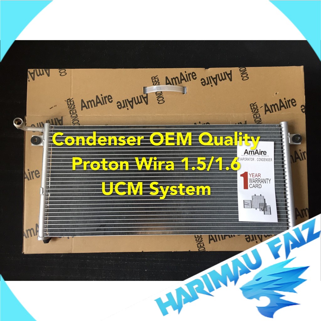 HF HarimauFaiz Condenser, Proton Wira 1.5/1.6, UCM System. HF | Shopee ...