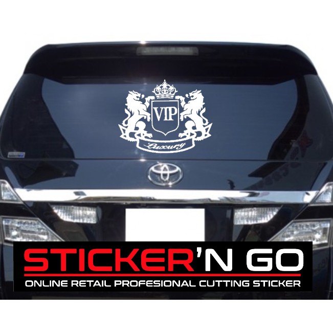 STICKER CUTTING CUSTOM VIP DESIGN | Shopee Malaysia