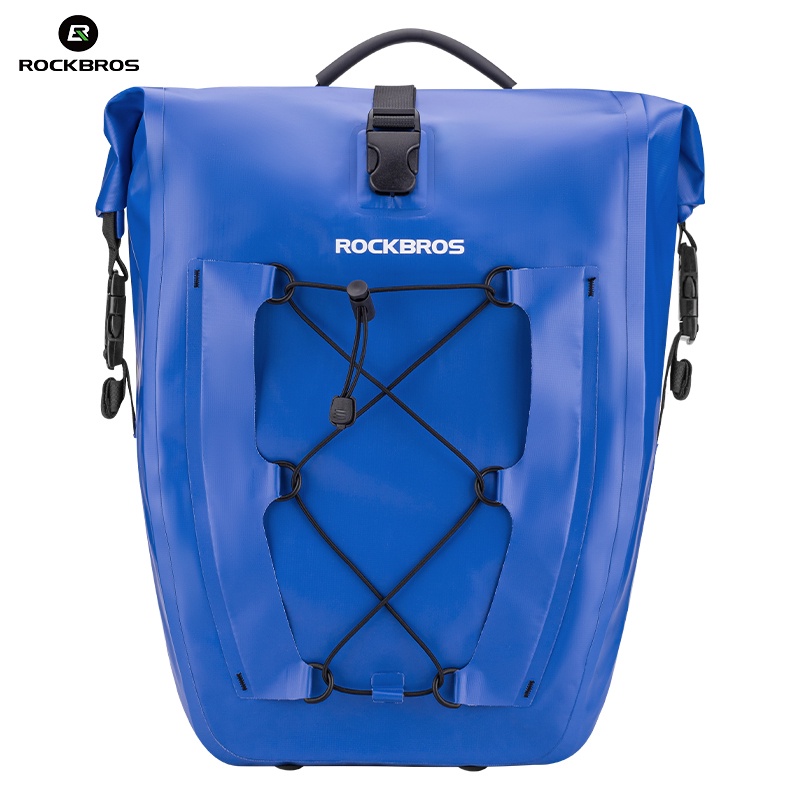 ROCKBROS Waterproof Bike Rear Rack Tail Seat Bag (25L) | Shopee Malaysia