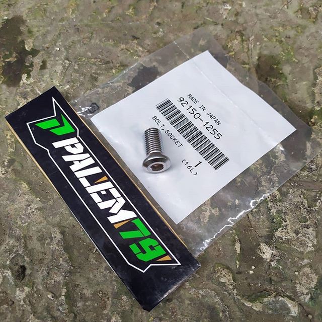 Original KLX 150 Footstep Mount Bolt - Original Dtracker Step Bracket ...