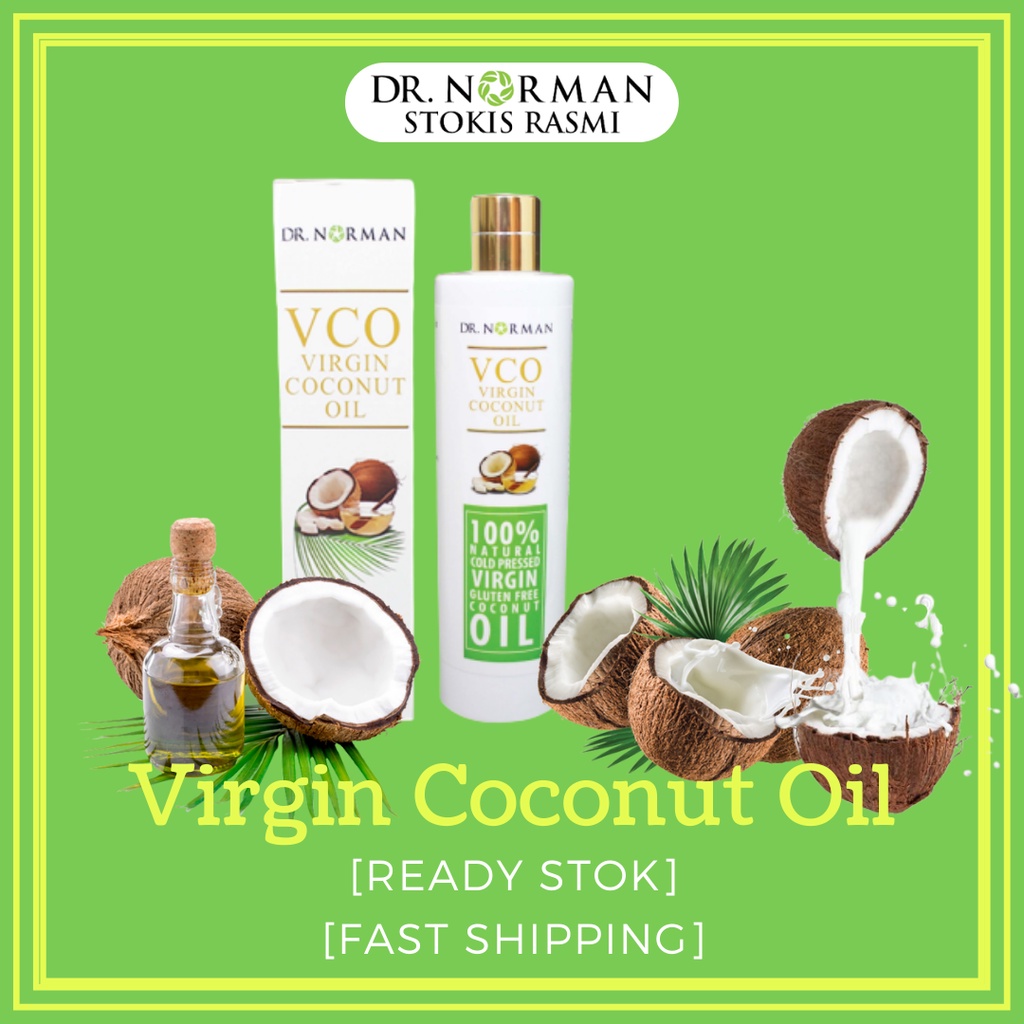 Dr Norman - Virgin Coconut Oil (Minyak Kelapa Dara) 300ml | Shopee Malaysia