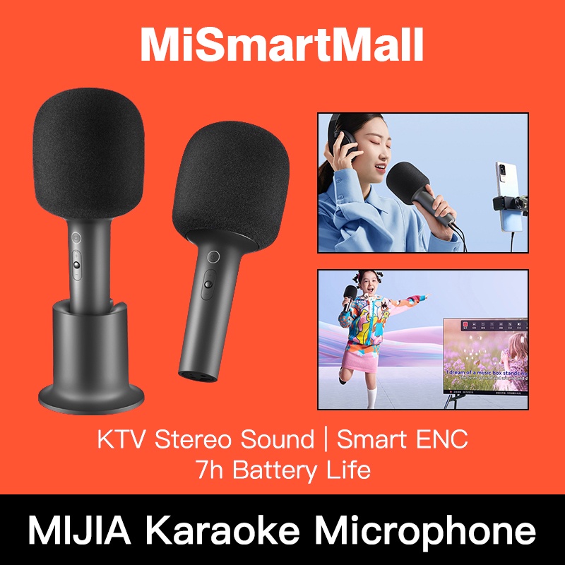 Xiaomi Mijia /Yuemi Karaoke Microphone Wireless BT 5.1 Mic w/DSP Chip ...