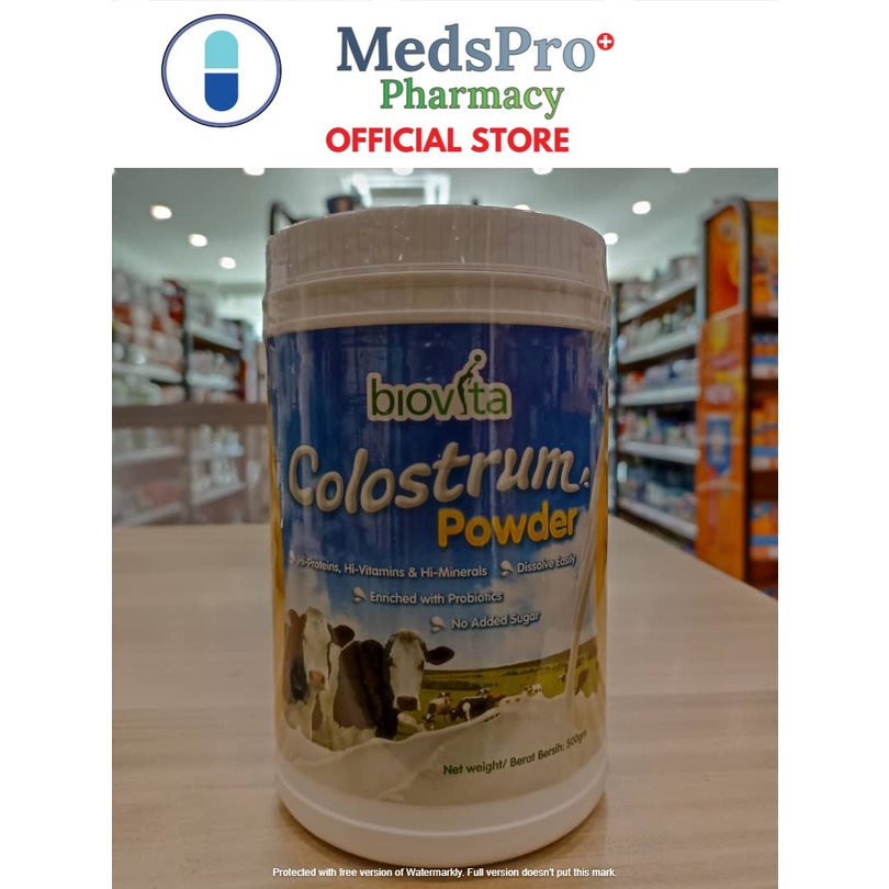 BIOVITA COLOSTRUM POWDER 500GM (EXP : 20/07/2023) | Shopee Malaysia