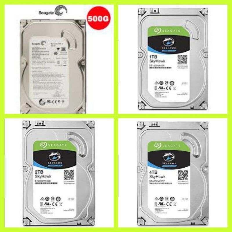 Hard Drive 500GB | 1tb | 2tb | 4tb SEAGATE CCTV HDD |1 TERA | 2 TERA ...