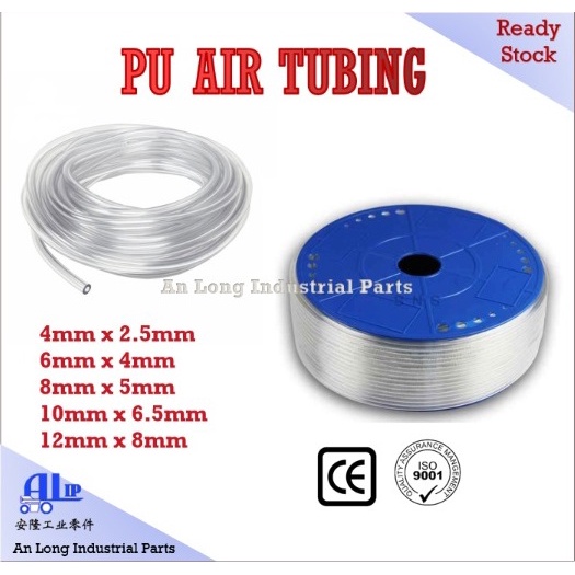 PNEUMATIC AIR TUBING M4,M6,M8,M10,M12,M14 & M16 | Shopee Malaysia