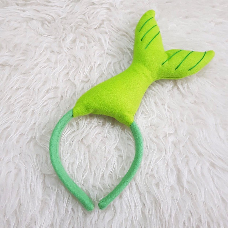 Mermaid Headband Mermaid Costume Little Mermaid Bandana Mermaid ...