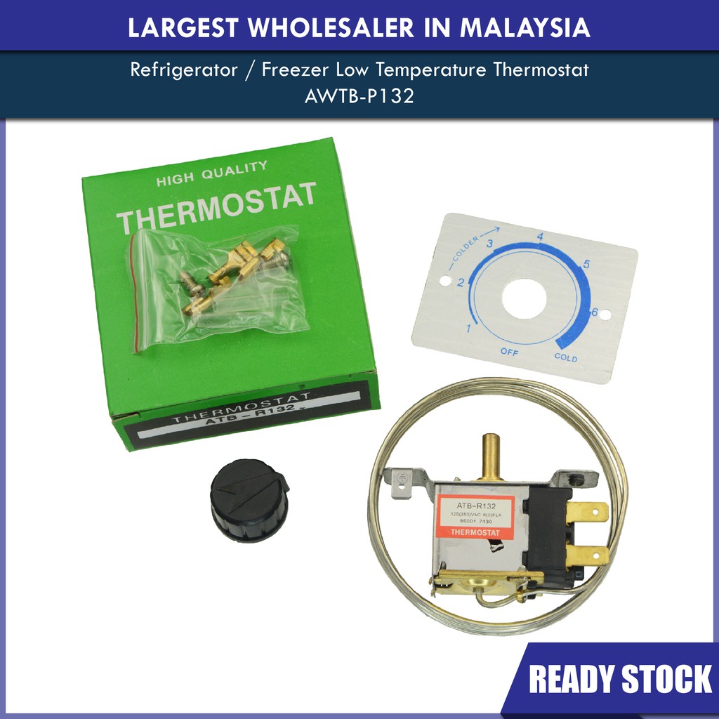ATB-R132 Refrigerator / Freezer Low Temperature Thermostat Range +10.1 To -18'c | Shopee Malaysia