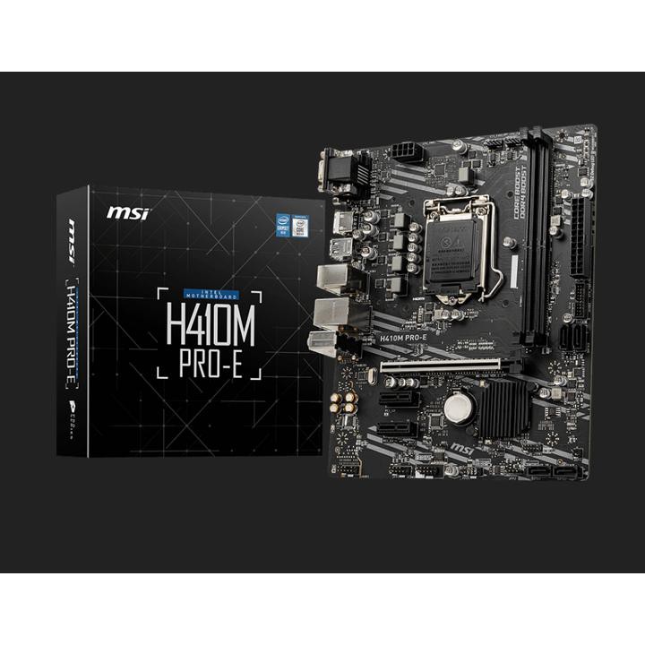 MSI H410M PRO-E Intel Motherboard | Shopee Malaysia