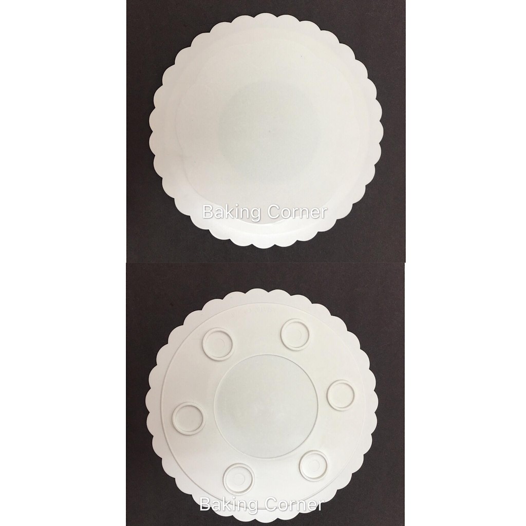 PLASTIC CAKE PLATE ( 8" / 10.5" / 12" ) | Shopee Malaysia
