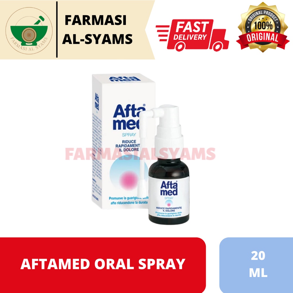 AFTAMED ORAL SPRAY FOR MOUTH ULCERS HEALING 20ML | Shopee Malaysia