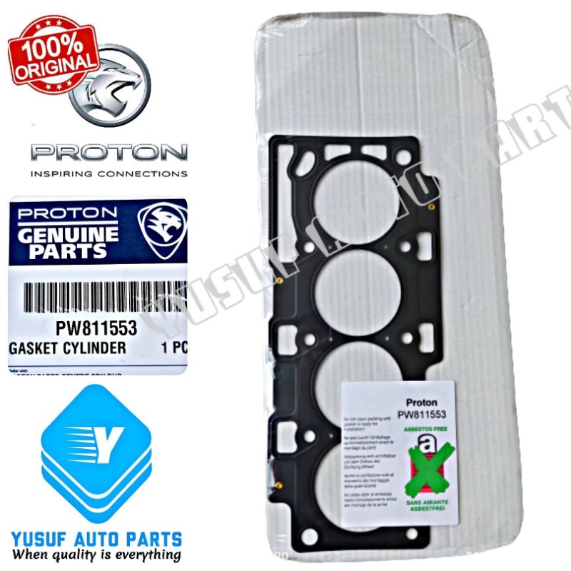 Cylinder Head Gasket (1 pc) - 100% ORIGINAL Proton Saga BLM, FL, FLX ...
