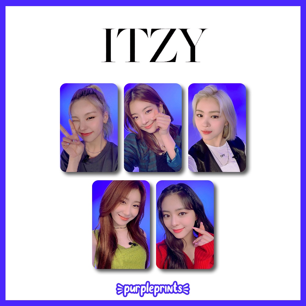 ITZY X HELLO 82 [ 2020 ] Unofficial Fanmade Kpop Photocards | Shopee ...
