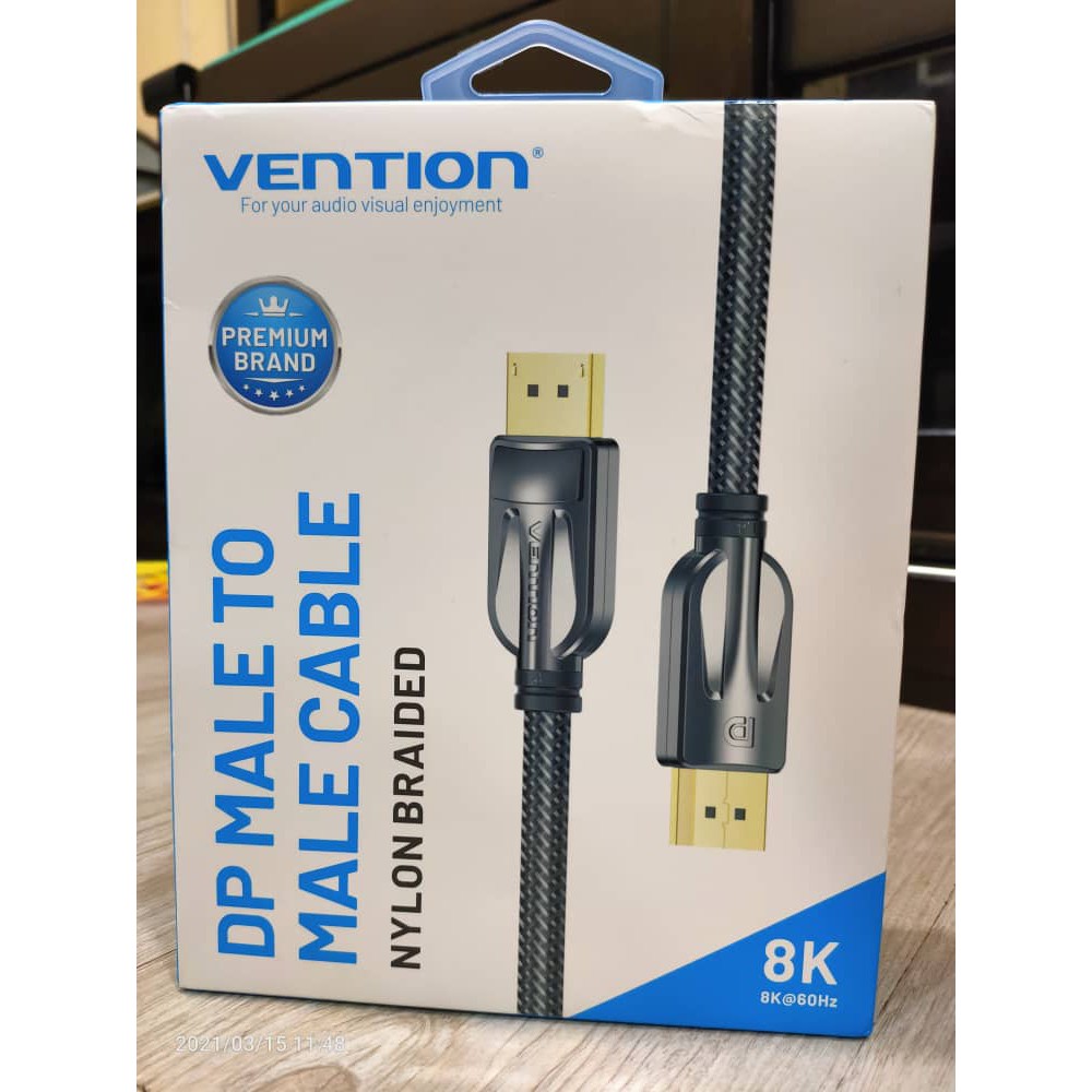 ️Ready Stock ️ Vention DisplayPort Cable DP 1.4 Cable 2K@165Hz 4K@144Hz ...