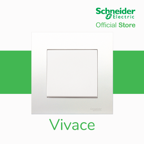 Schneider Electric Vivace 16AX 1 Gang 2-Way Switch White 1g2w | Shopee ...