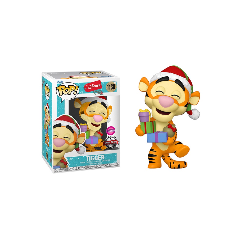 Funko Pop ! Disney: Holiday 2021 - Tigger (Flocked - Limited Edition ...