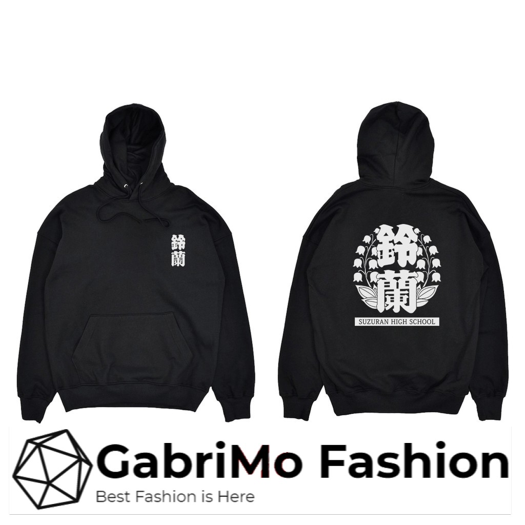 Sweater HOODIE SUZURAN HIGH SCHOOL CROWS ZERO EXPLODE GENJI TAKIYA ...