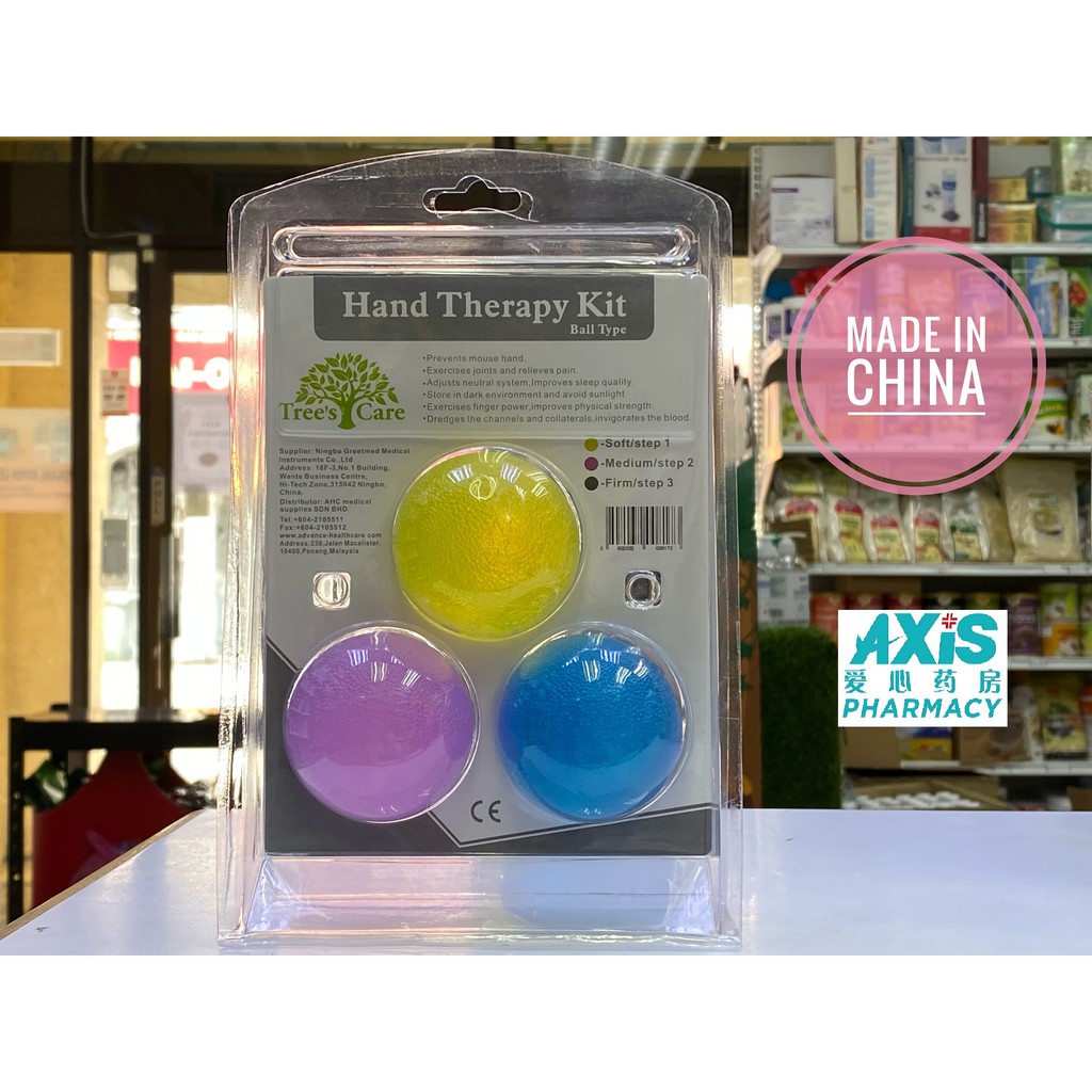 HAND THERAPY KIT Ball Type (3 Balls) *Exercises joints and Relieve Pain ...