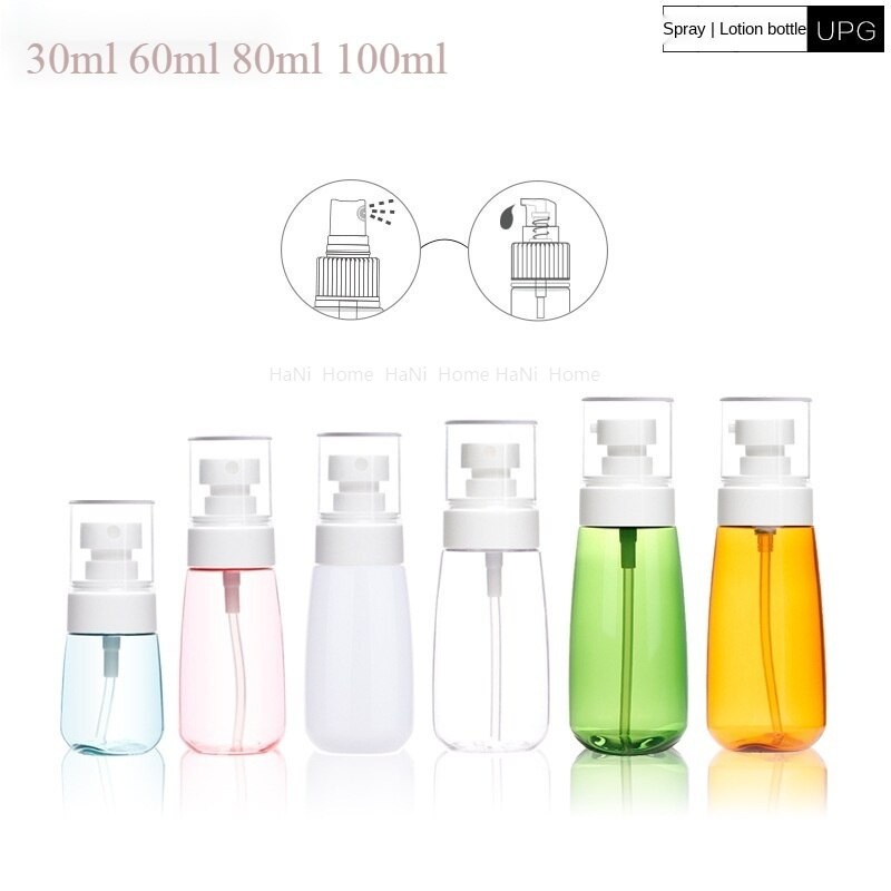 YNI 30ml-100ml UPG toner spray bottle PETG foundation lotion dispenser bottle travel portable ...