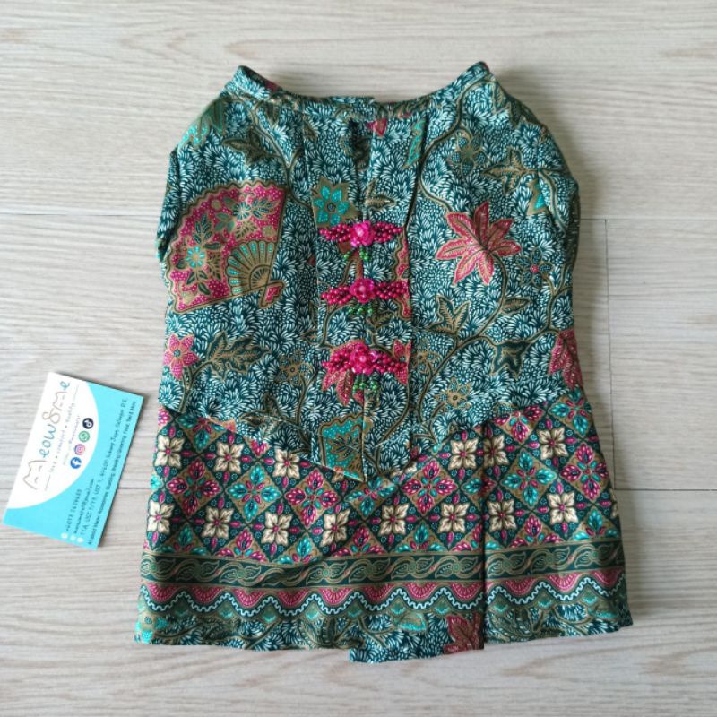 Baju Kucing / Baju Raya Kucing / Baju Melayu Kucing / Baju Kebaya ...